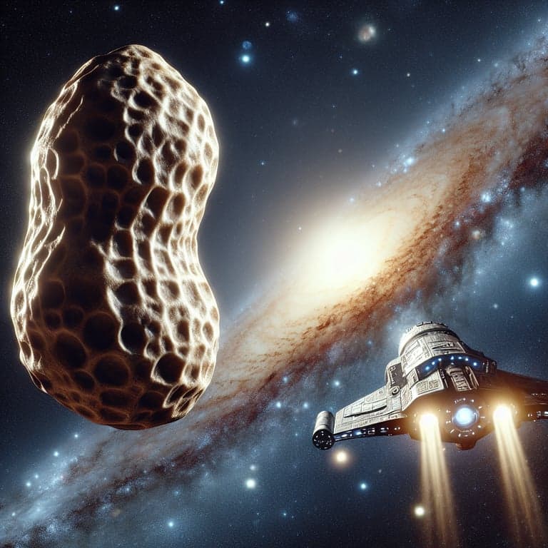 peanut shaped asteroid