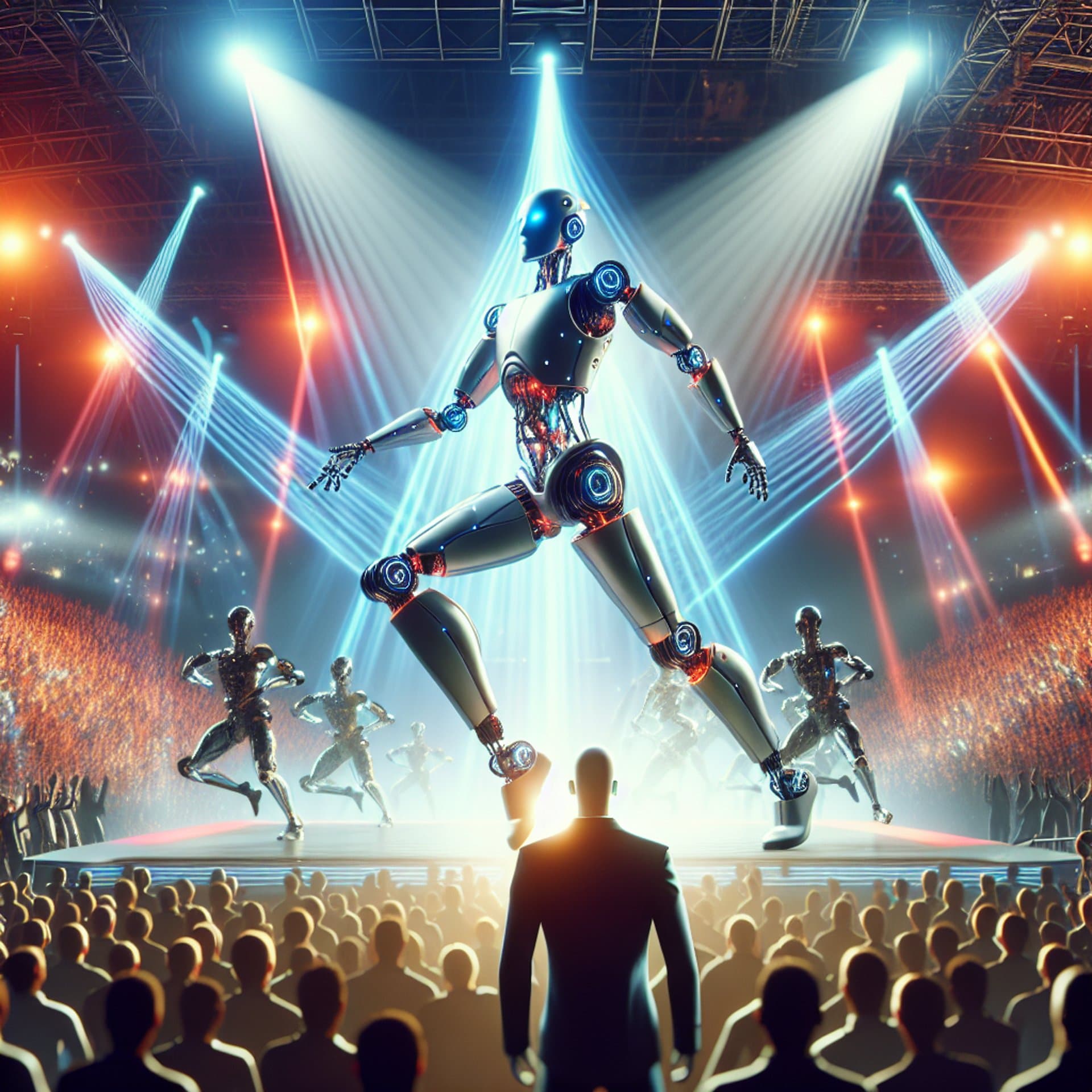 Elon Musk Showcases Unitree G1 Humanoids' Sizzling Dance at Concert ...