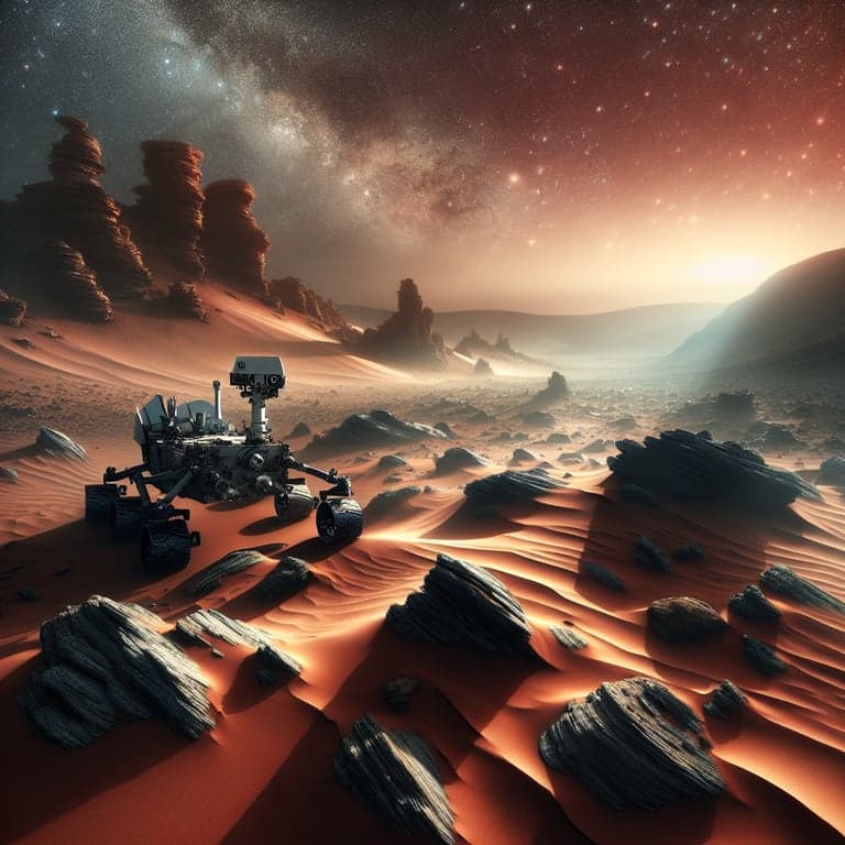 NASA's Curiosity Rover Unveils Spectacular Martian Landscapes in ...