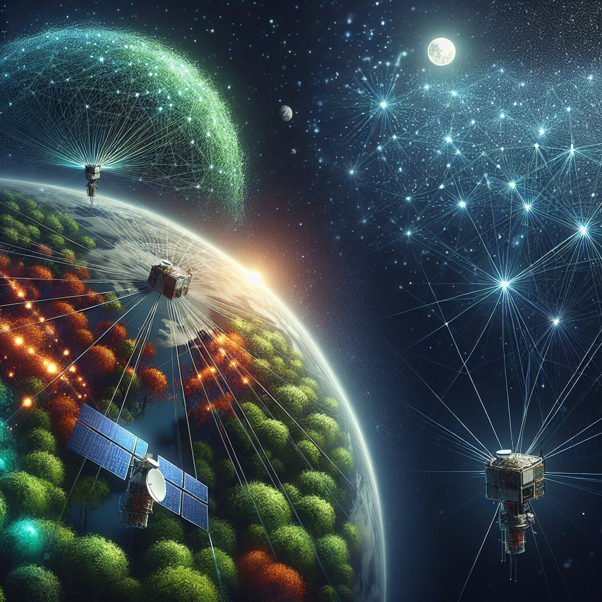 Amazon's LEO Satellite Service Takes on Starlink: A New Era in Space ...