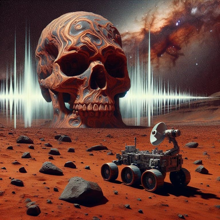 NASA's Mars Rover Finds 'Skull Hill': A Rock that's Making Waves in the ...