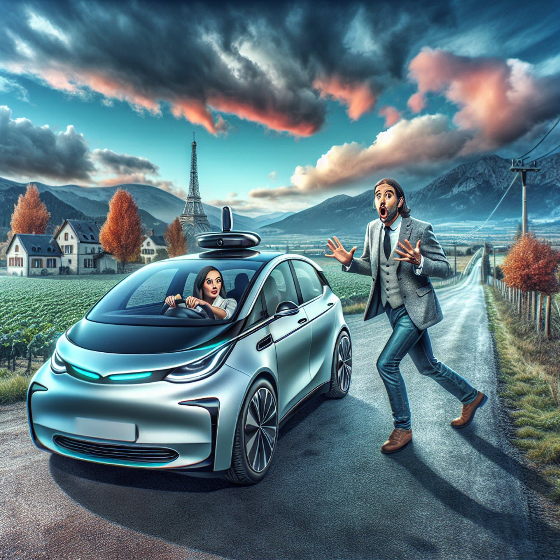 Tesla's FSD Stuns French Journalist: A European Test Ride Success | AI News